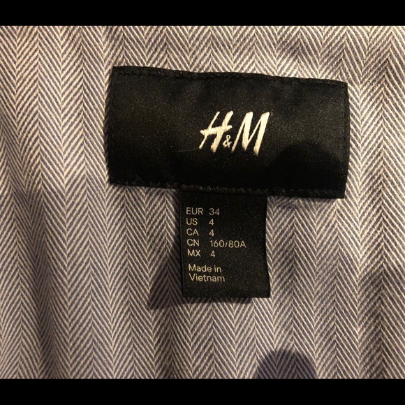 H&M | Jackets & Coats | Hm Navy Onebutton Blazer | Poshmark